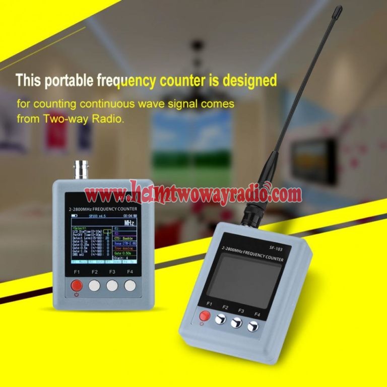Surecom SF-103 Digital DMR Analog Radio Portable Frequency Counter