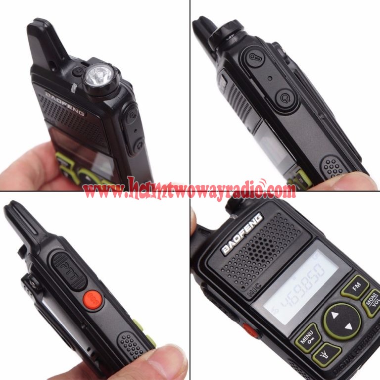 Baofeng BF-T1 Mini Walkie Talkie UHF 400-470mhz Portable Two Way Radio