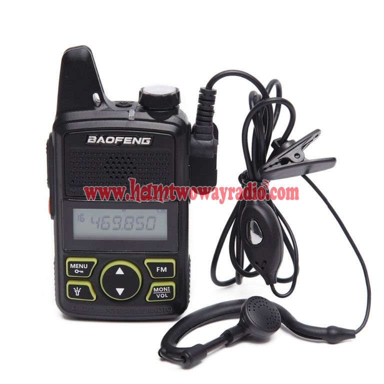 Baofeng BF-T1 Mini Walkie Talkie UHF 400-470mhz Portable Two Way Radio