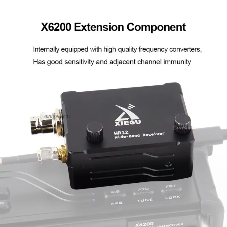 XIEGU WR12 Wide-Band Receiver 54-1000MHz X6200 Shortwave Radio ...